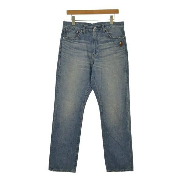 A BATHING APE デニムパンツ メンズ アベイシングエイプ 中古 A BATHING APE デニムパンツ メンズ アベイシングエイプ 中古