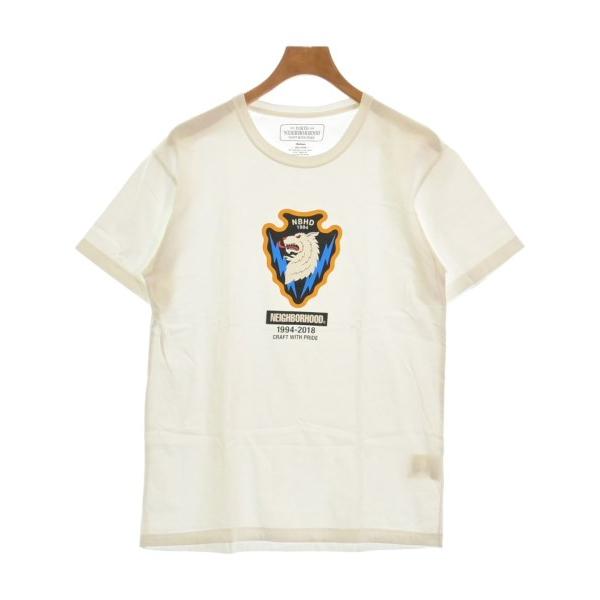 【タイプ】メンズ【商品番号】2200496261079r20241022【コンディション】ランク：B   詳細：スレ、汚れがあります。【カラー】白【サイズ】M【実寸(cm)】身幅:47.5cm,肩幅:47cm,袖丈:20cm,着丈:69.5...