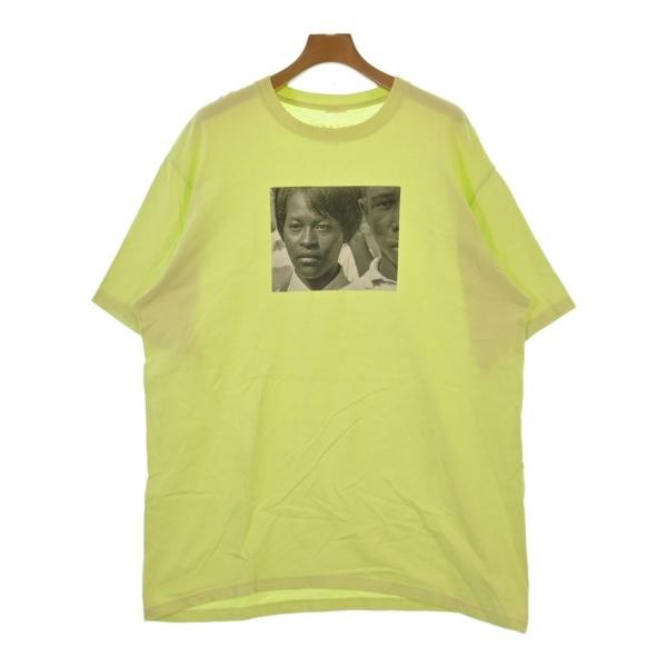 【ブランド】Supreme (シュプリーム)【タイプ】メンズ【商品番号】2200614731057r20251022【コンディション】ランク：B   【カラー】黄緑【サイズ】XL【実寸(cm)】身幅:59.5cm,肩幅:56cm,袖丈:25...