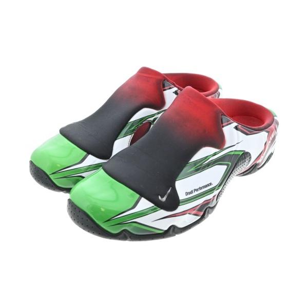 【ブランド】Supreme (シュプリーム)【タイプ】メンズ【商品番号】2200647213070r20260128【コンディション】ランク：B   【カラー】黒x緑x赤【サイズ】27cm【実寸(cm)】高さ:2.5cm,ヒール:2.5cm...