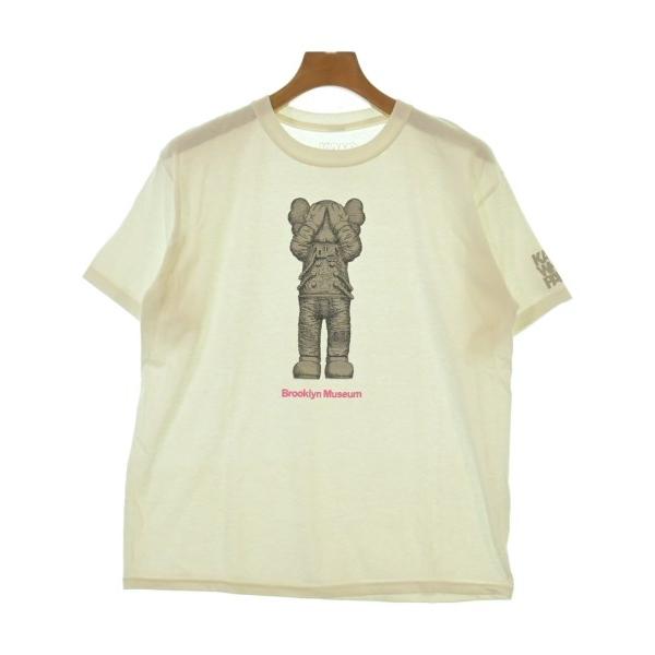 【ブランド】KAWS (カウズ)【タイプ】メンズ【商品番号】2200600693055r20250914【コンディション】ランク：B   詳細：品質表示なし【カラー】白【サイズ】XL【実寸(cm)】身幅:46.5cm,肩幅:44cm,袖丈:...