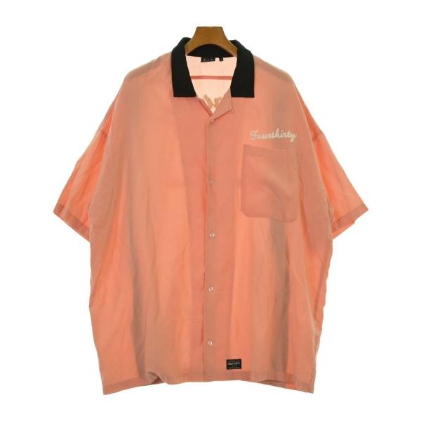 【ブランド】fourthirty (フォーサーティ)【タイプ】メンズ【商品番号】2200656680139r20260220【コンディション】ランク：B   【カラー】ピンク【サイズ】3(L位)【実寸(cm)】身幅:70cm,裄丈:58cm...