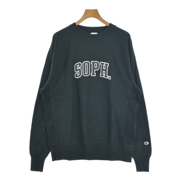 【ブランド】SOPHNET. (ソフネット)【タイプ】メンズ【商品番号】2200672747021r20260421【コンディション】ランク：B   詳細：所々スレあり【カラー】紺【サイズ】M【実寸(cm)】身幅:57cm,肩幅:52.5c...