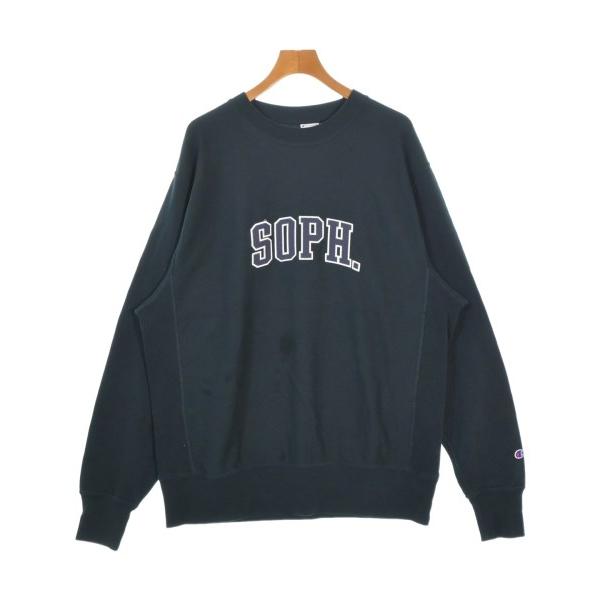 【ブランド】SOPHNET. (ソフネット)【タイプ】メンズ【商品番号】2200660914046r20260414【コンディション】ランク：C   詳細：前身頃汚れあり【カラー】紺【サイズ】L【実寸(cm)】身幅:62.5cm,裄丈:10...