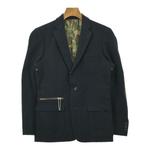 【ブランド】SOPHNET. (ソフネット)【タイプ】メンズ【商品番号】2200682837200r20260509【コンディション】ランク：B   詳細：全体毛羽立ちあり【カラー】紺【サイズ】S【実寸(cm)】身幅:49cm,肩幅:41c...