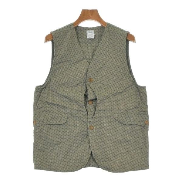 【ブランド】POST O'ALLS (ポストオーバーオールズ)【タイプ】メンズ【商品番号】2200631408178r20251214【コンディション】ランク：B   【カラー】水色xカーキxベージュ(チェック)【サイズ】S【実寸(cm)】...