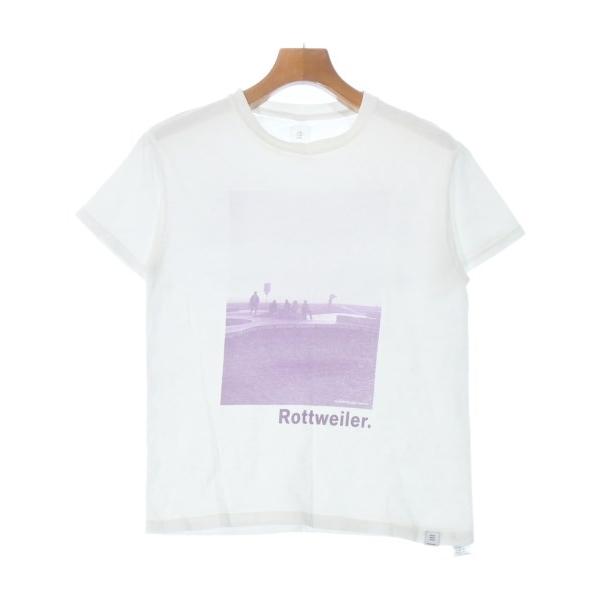 【ブランド】ROTT WEILER (ロットワイラー)【タイプ】メンズ【商品番号】2200655358022r20260227【コンディション】ランク：B   詳細：全体スレあり【カラー】白【サイズ】S【実寸(cm)】身幅:44cm,肩幅:...