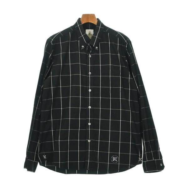 【ブランド】uniform experiment (ユニフォームエクスペリメント)【タイプ】メンズ【商品番号】2200542920097r20260505【コンディション】ランク：B   【カラー】黒x白(チェック)【サイズ】4(XL位)【...