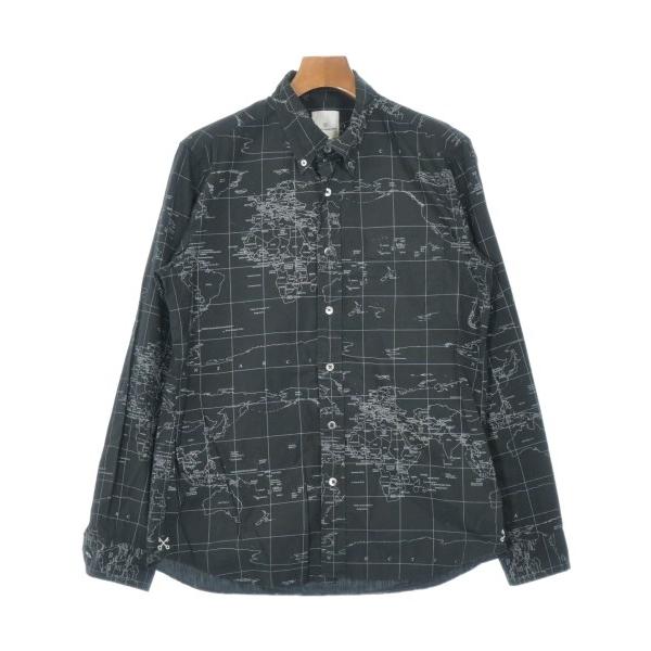 【ブランド】uniform experiment (ユニフォームエクスペリメント)【タイプ】メンズ【商品番号】2200650780149r20260222【コンディション】ランク：B   詳細：首まわり、袖口汚れあり【カラー】黒x白(総柄)...