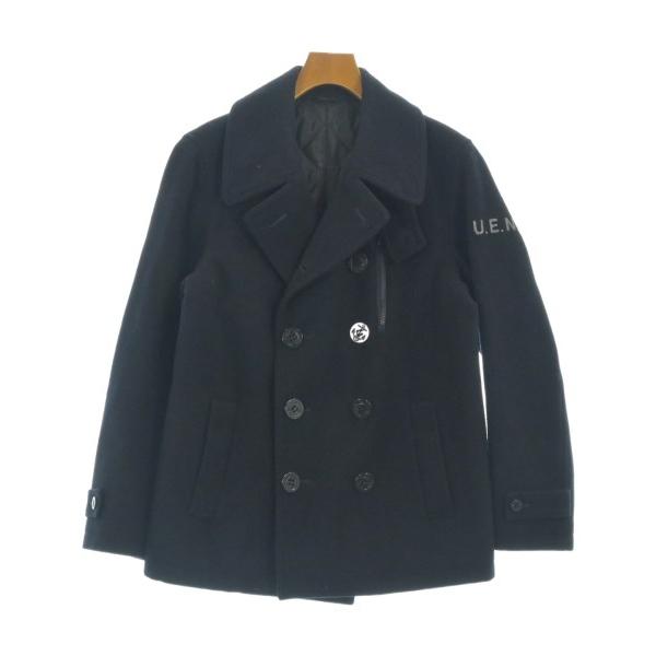 【ブランド】uniform experiment (ユニフォームエクスペリメント)【タイプ】メンズ【商品番号】2200654952016r20260228【コンディション】ランク：B   詳細：全体毛羽立ちあり【カラー】紺【サイズ】-(L位...