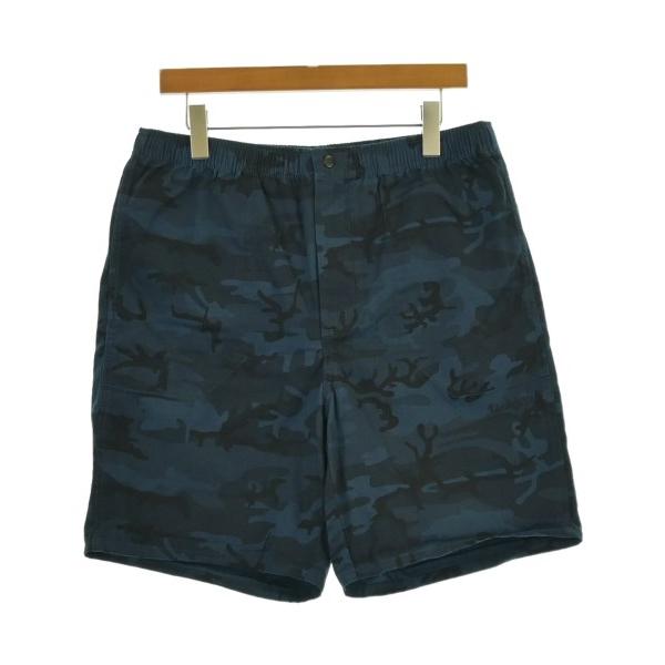 【ブランド】UNDEFEATED (アンディフィーテッド)【タイプ】メンズ【商品番号】2200647438046r20260212【コンディション】ランク：B   【カラー】青x黒(豹柄)【サイズ】L【実寸(cm)】ウエスト:87cm,裾周...