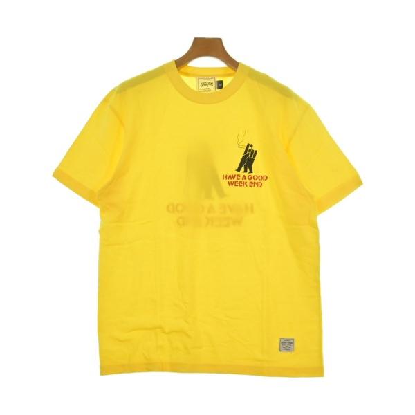 【ブランド】SEVENTY FOUR (セブンティフォー)【タイプ】メンズ【商品番号】2200609774397r20251009【コンディション】ランク：新品同様   【カラー】黄【サイズ】L【実寸(cm)】身幅:53cm,肩幅:50cm...