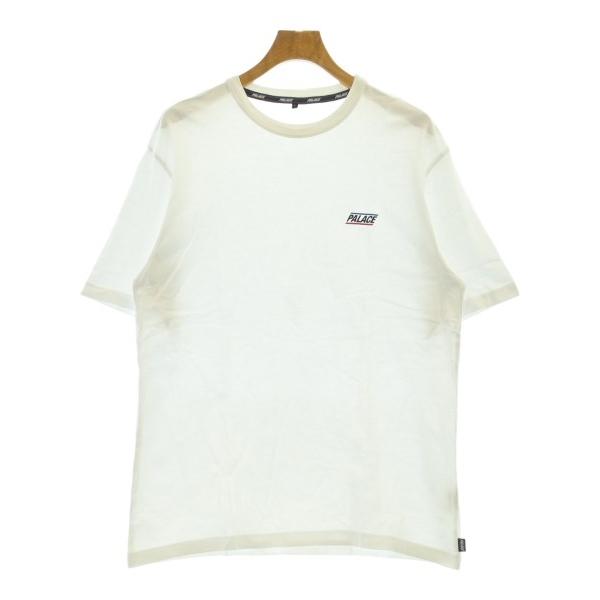 【ブランド】PALACE (パレス)【タイプ】メンズ【商品番号】2200618472437r20251101【コンディション】ランク：B   【カラー】白【サイズ】L【実寸(cm)】身幅:52.5cm,肩幅:51cm,袖丈:25cm,着丈:...