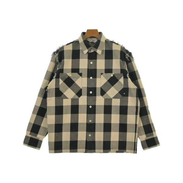 【ブランド】FORTY PERCENT AGAINST RIGHTS (フォーティーパーセントアゲインストライツ)【タイプ】メンズ【商品番号】2200538626057r20251108【コンディション】ランク：B   【カラー】ベージュx...