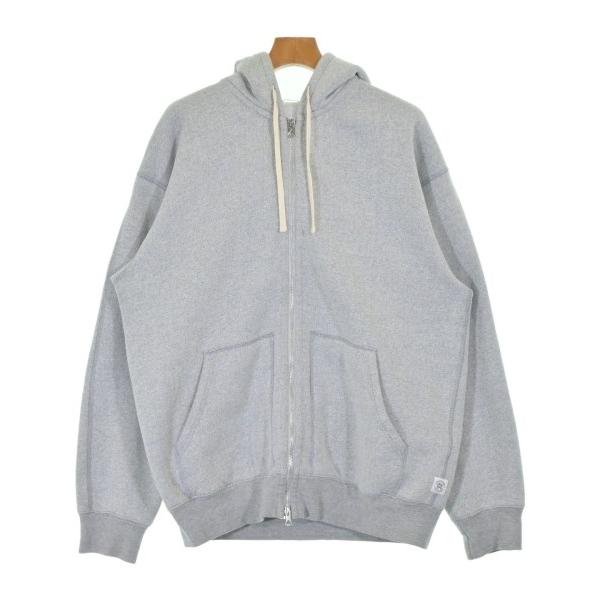 【ブランド】REIGNING CHAMP (レイニングチャンプ)【タイプ】メンズ【商品番号】2200688197049r20260527【コンディション】ランク：B   【カラー】グレー【サイズ】L【実寸(cm)】身幅:59cm,裄丈:94...