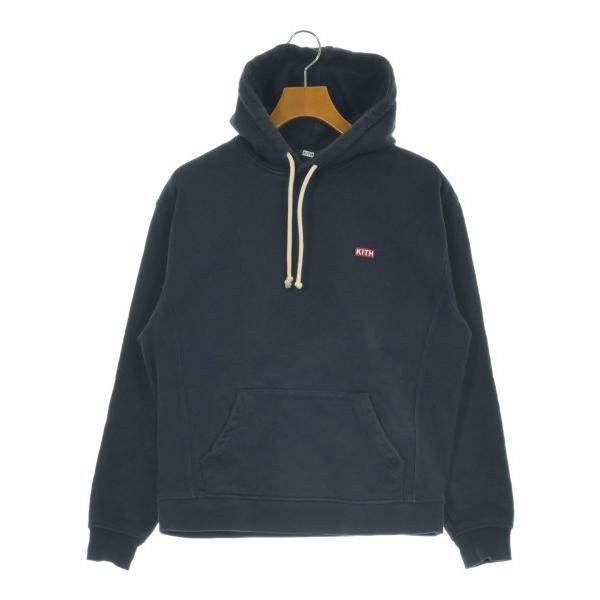 【ブランド】KITH (キス)【タイプ】メンズ【商品番号】2200653635033r20260205【コンディション】ランク：B   詳細：スレあり【カラー】紺【サイズ】S【実寸(cm)】身幅:54cm,肩幅:54.5cm,袖丈:59cm...