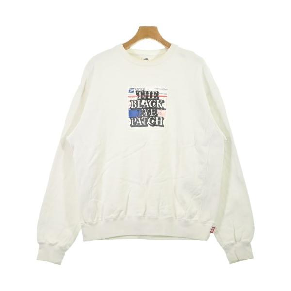 【ブランド】BLACK EYE PATCH (ブラックアイパッチ)【タイプ】メンズ【商品番号】2200645647037r20260118【コンディション】ランク：C   詳細：首まわり汚れあり【カラー】白【サイズ】L【実寸(cm)】身幅:...