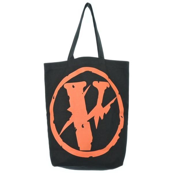 【ブランド】VLONE (ヴィローン)【タイプ】メンズ【商品番号】2200585229119r20251020【コンディション】ランク：B   【カラー】黒xオレンジ【サイズ】-【実寸(cm)】最大横:45cm,高さ:46cm,マチ:16c...
