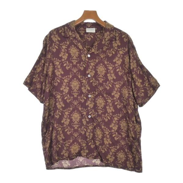 【ブランド】DROLE de MONSIEUR (ドロールドムッシュ)【タイプ】メンズ【商品番号】2200640311278r20260104【コンディション】ランク：A   【カラー】エンジxベージュ(総柄)【サイズ】-(M位)【実寸(c...