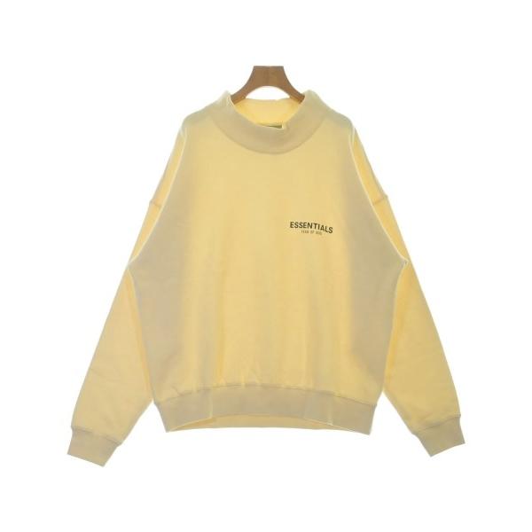 【ブランド】Fear of God ESSENTIALS (フィアオブゴッド　エッセンシャルス)【タイプ】メンズ【商品番号】2200658656019r20260227【コンディション】ランク：A   【カラー】クリーム【サイズ】M【実寸(...