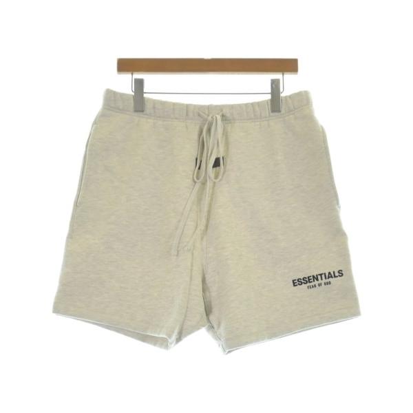 【ブランド】Fear of God ESSENTIALS (フィアオブゴッド　エッセンシャルス)【タイプ】メンズ【商品番号】2200648587040r20260320【コンディション】ランク：A   【カラー】アイボリーxライトグレー(ミ...