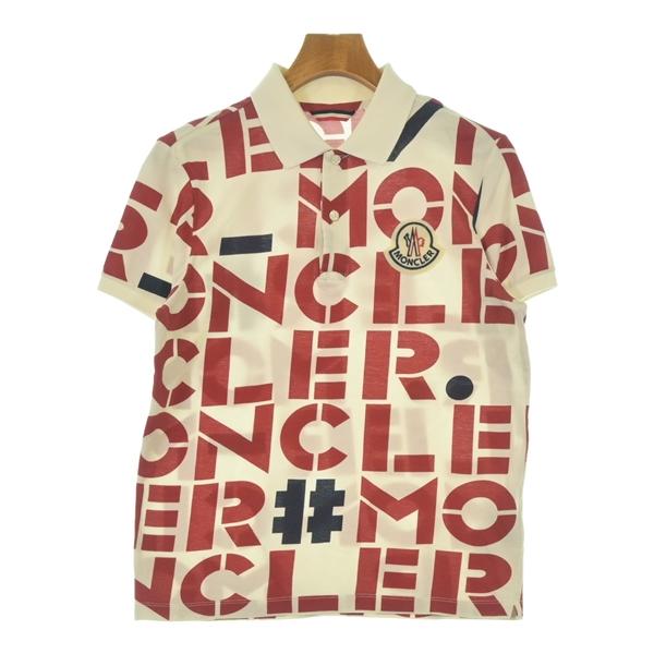 【ブランド】MONCLER GENIUS (モンクレールジーニアス)【タイプ】メンズ【商品番号】2200636360129r20251220【コンディション】ランク：B   【カラー】アイボリーx赤x紺(総柄)【サイズ】2(M位)【実寸(c...