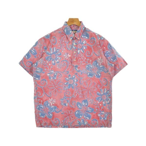 【ブランド】reyn spooner (レインスプーナー)【タイプ】メンズ【商品番号】2200652453195r20260206【コンディション】ランク：B   【カラー】赤x青x白(総柄)【サイズ】M【実寸(cm)】身幅:59cm,肩幅...