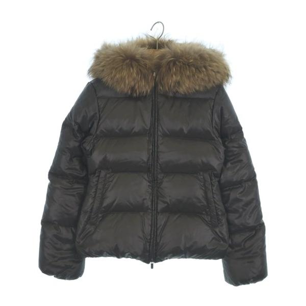 【ブランド】DUVETICA (デュベティカ)【タイプ】レディース【商品番号】2200659023018r20260302【コンディション】ランク：B   【カラー】黒【サイズ】40(L位)【実寸(cm)】身幅:44.5cm,肩幅:40.5...
