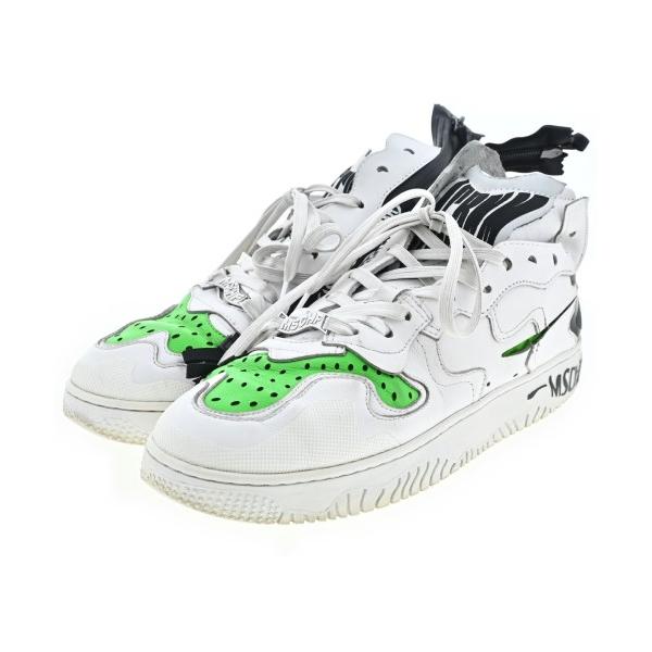 【ブランド】ACRONYM (アクロニウム)【タイプ】メンズ【商品番号】2200592495163r20250911【コンディション】ランク：B   詳細：インソールかかと部分ダメージあり【カラー】白x緑【サイズ】29cm【実寸(cm)】高...