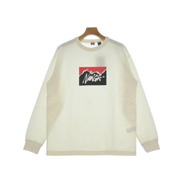 【ブランド】NANGA (ナンガ)【タイプ】メンズ【商品番号】2200638098075r20251225【コンディション】ランク：新品同様   【カラー】アイボリー【サイズ】L【実寸(cm)】身幅:58cm,肩幅:54cm,袖丈:62cm...