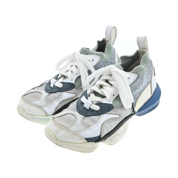 【ブランド】Reebok (リーボック)【タイプ】レディース【商品番号】2200659357076r20260317【コンディション】ランク：B   詳細：所々汚れあり【カラー】グレーx青x緑等【サイズ】23.5cm【実寸(cm)】高さ:8...