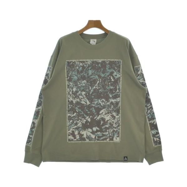 【ブランド】NIKE ACG (ナイキ　エーシージー)【タイプ】メンズ【商品番号】2200656900091r20260223【コンディション】ランク：B   【カラー】カーキ【サイズ】XL【実寸(cm)】身幅:56cm,裄丈:88cm,着...