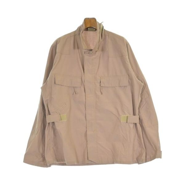【ブランド】MILITARY (ミリタリー)【タイプ】メンズ【商品番号】2200605932012r20250926【コンディション】ランク：B   詳細：品質表示なし【カラー】ベージュ【サイズ】XL【実寸(cm)】身幅:63cm,肩幅:5...