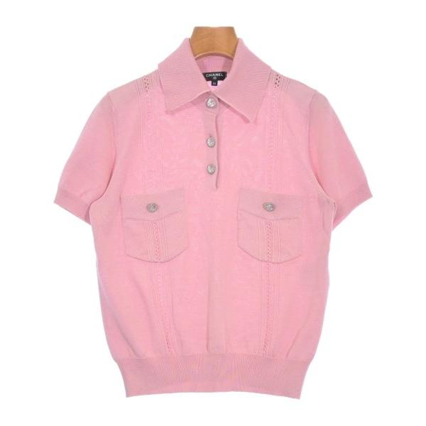 【タイプ】レディース【商品番号】2200560446098r20250526【コンディション】ランク：B   【カラー】ピンク【サイズ】38(S位)【実寸(cm)】身幅:45cm,肩幅:36cm,袖丈:20cm,着丈:51cm【素材】絹10...