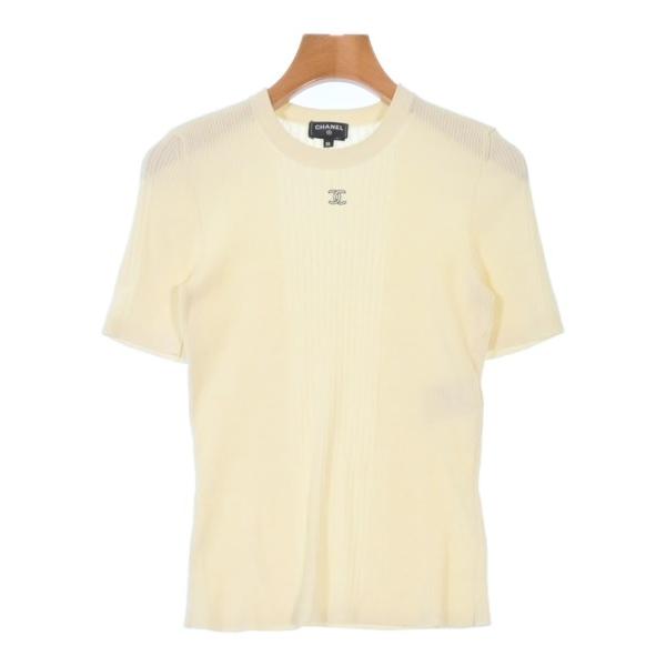 【ブランド】CHANEL (シャネル)【タイプ】レディース【商品番号】2200538728072r20250919【コンディション】ランク：A   【カラー】白【サイズ】36(XS位)【実寸(cm)】身幅:34cm,肩幅:31cm,袖丈:2...