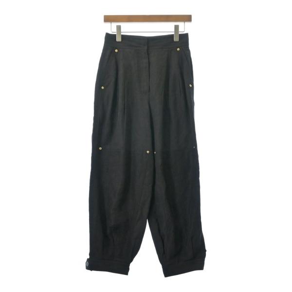 【ブランド】LOEWE (ロエベ)【タイプ】レディース【商品番号】2200675835015r20260421【コンディション】ランク：B   【カラー】黒【サイズ】34(XS位)【実寸(cm)】ウエスト:67.5cm,裾周り:35.5cm...