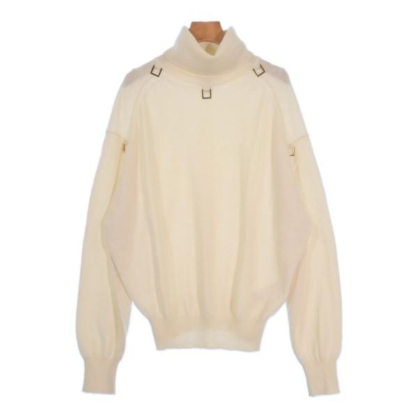 【タイプ】レディース【商品番号】2200561262031r20250510【コンディション】ランク：B   【カラー】アイボリー【サイズ】38(M位)【実寸(cm)】身幅:65cm,裄丈:90cm,着丈:63cm【素材】カシミヤ100% ...