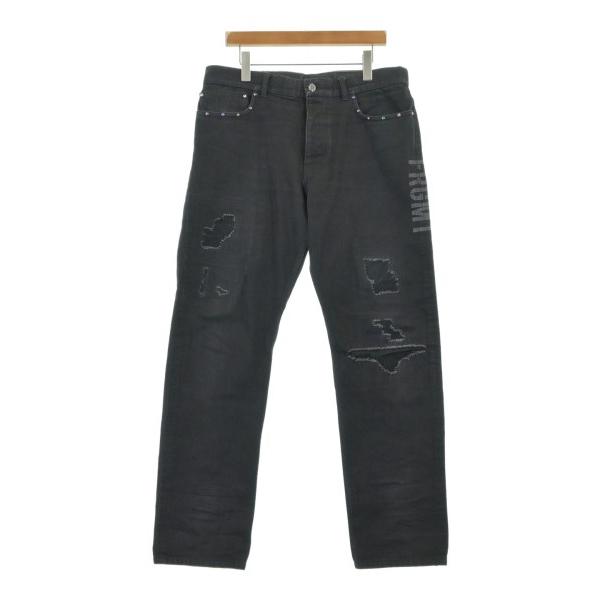 【ブランド】LOUIS VUITTON (ルイヴィトン)【タイプ】メンズ【商品番号】2200605242012r20250929【コンディション】ランク：B   【カラー】黒(デニム)【サイズ】38(XXL位)【実寸(cm)】ウエスト:88...