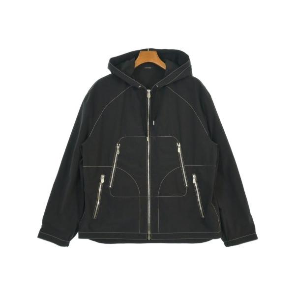 【ブランド】HERMES (エルメス)【タイプ】メンズ【商品番号】2200594394020r20251026【コンディション】ランク：A   【カラー】黒【サイズ】50(XL位)【実寸(cm)】身幅:54.5cm,裄丈:88cm,着丈:6...