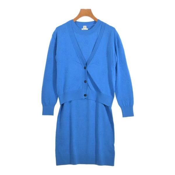 【ブランド】HERMES (エルメス)【タイプ】レディース【商品番号】2200647156070r20260208【コンディション】ランク：A   【カラー】青(総柄)【サイズ】34/34(XXS位)【実寸(cm)】ワンピース身幅:40cm...