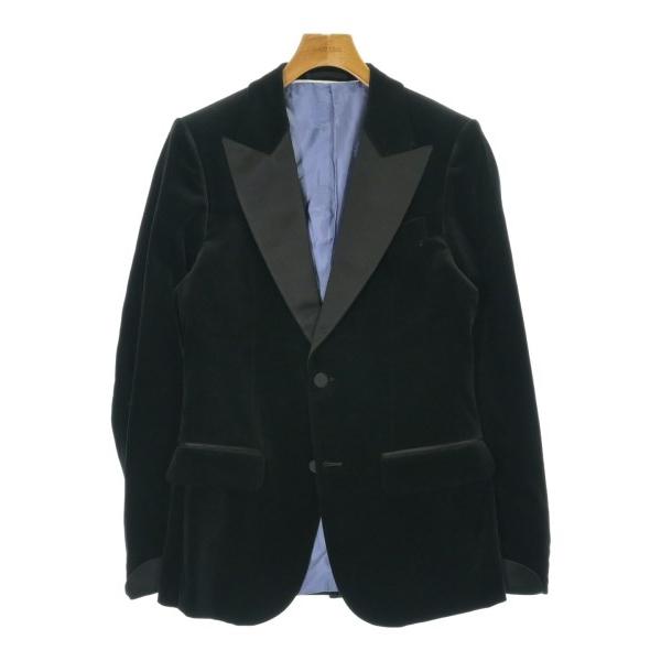 【ブランド】GUCCI (グッチ)【タイプ】メンズ【商品番号】2200671528027r20260408【コンディション】ランク：A   【カラー】黒【サイズ】46(M位)【実寸(cm)】身幅:46cm,肩幅:41cm,袖丈:67cm,着...