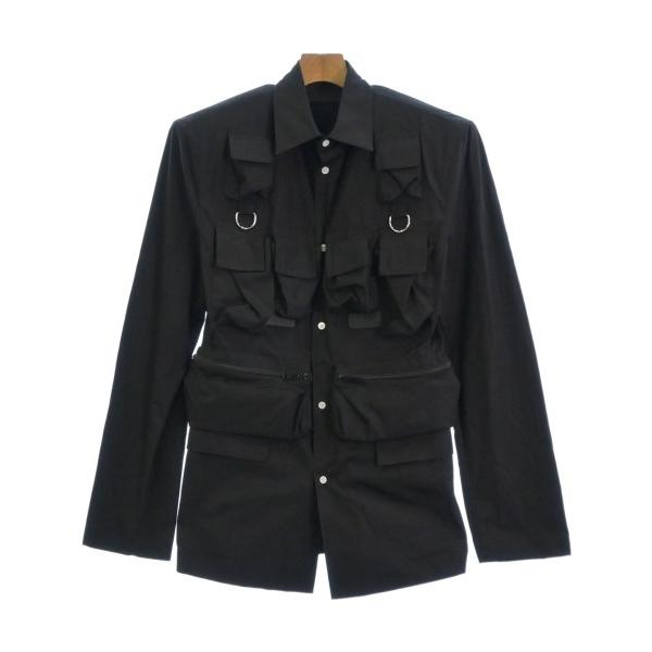 【タイプ】メンズ【商品番号】2200483408104r20240911【コンディション】ランク：新品同様   【カラー】黒【サイズ】44(S位)【実寸(cm)】身幅:50cm,肩幅:51cm,袖丈:69cm,着丈:78.5cm【付属品】肩...