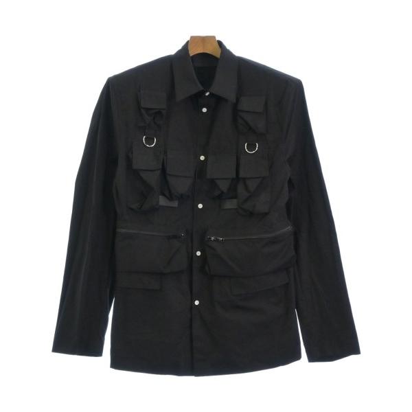 【タイプ】メンズ【商品番号】2200483408128r20240911【コンディション】ランク：新品同様   【カラー】黒【サイズ】50(XL位)【実寸(cm)】身幅:58cm,肩幅:51cm,袖丈:73.5cm,着丈:84.5cm【付属...