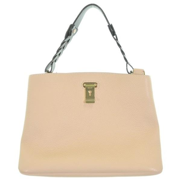 【ブランド】BALLY (バリー)【タイプ】レディース【商品番号】2200679975366r20260506【コンディション】ランク：B   【カラー】ピンクベージュ系【サイズ】-【実寸(cm)】横:30.5cm,高さ:22cm,マチ:1...