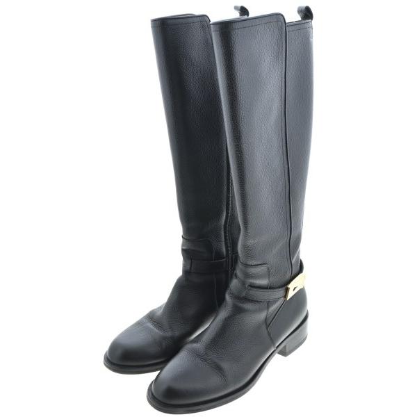 【ブランド】BALLY (バリー)【タイプ】レディース【商品番号】2200641086014r20260205【コンディション】ランク：B   【カラー】黒【サイズ】EU35 1/2(22cm位)【実寸(cm)】高さ:36cm,ヒール:3c...