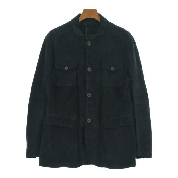 【ブランド】GIORGIO ARMANI (ジョルジオアルマーニ)【タイプ】メンズ【商品番号】2200629023017r20251130【コンディション】ランク：新品同様   【カラー】紺【サイズ】50(XL位)【実寸(cm)】身幅:48...