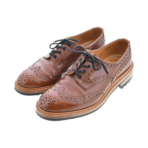 【ブランド】Tricker's (トリッカーズ)【タイプ】メンズ【商品番号】2200649298013r20260202【コンディション】ランク：B   詳細：アウトソールリペア済み【カラー】茶【サイズ】UK6 1/2(25cm位)【実寸(...