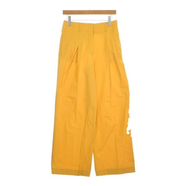 【ブランド】Loro Piana (ロロピアーナ)【タイプ】レディース【商品番号】2200654855089r20260318【コンディション】ランク：A   【カラー】黄【サイズ】42(M位)【実寸(cm)】ウエスト:71cm,裾周り:5...