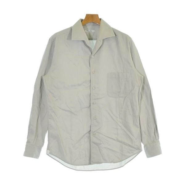 【ブランド】Loro Piana (ロロピアーナ)【タイプ】メンズ【商品番号】2200686223016r20260519【コンディション】ランク：B   詳細：首まわり汚れあり【カラー】グレー【サイズ】L【実寸(cm)】身幅:58.5cm...