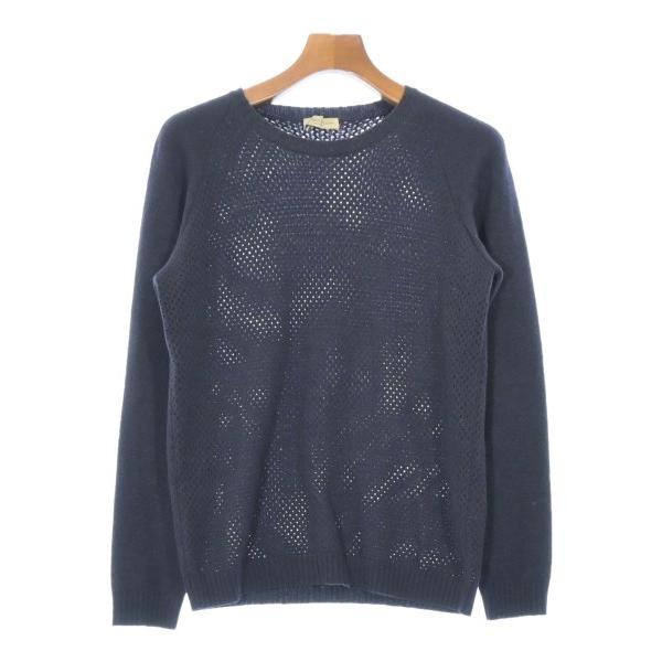 【ブランド】ROBERTO COLLINA (ロベルトコリーナ)【タイプ】メンズ【商品番号】2200657659097r20260225【コンディション】ランク：B   【カラー】紺【サイズ】46(M位)【実寸(cm)】身幅:44cm,裄丈...